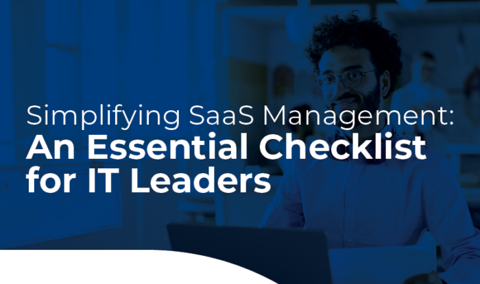 Essential SaaS Management Checklist for IT Leaders | Calero