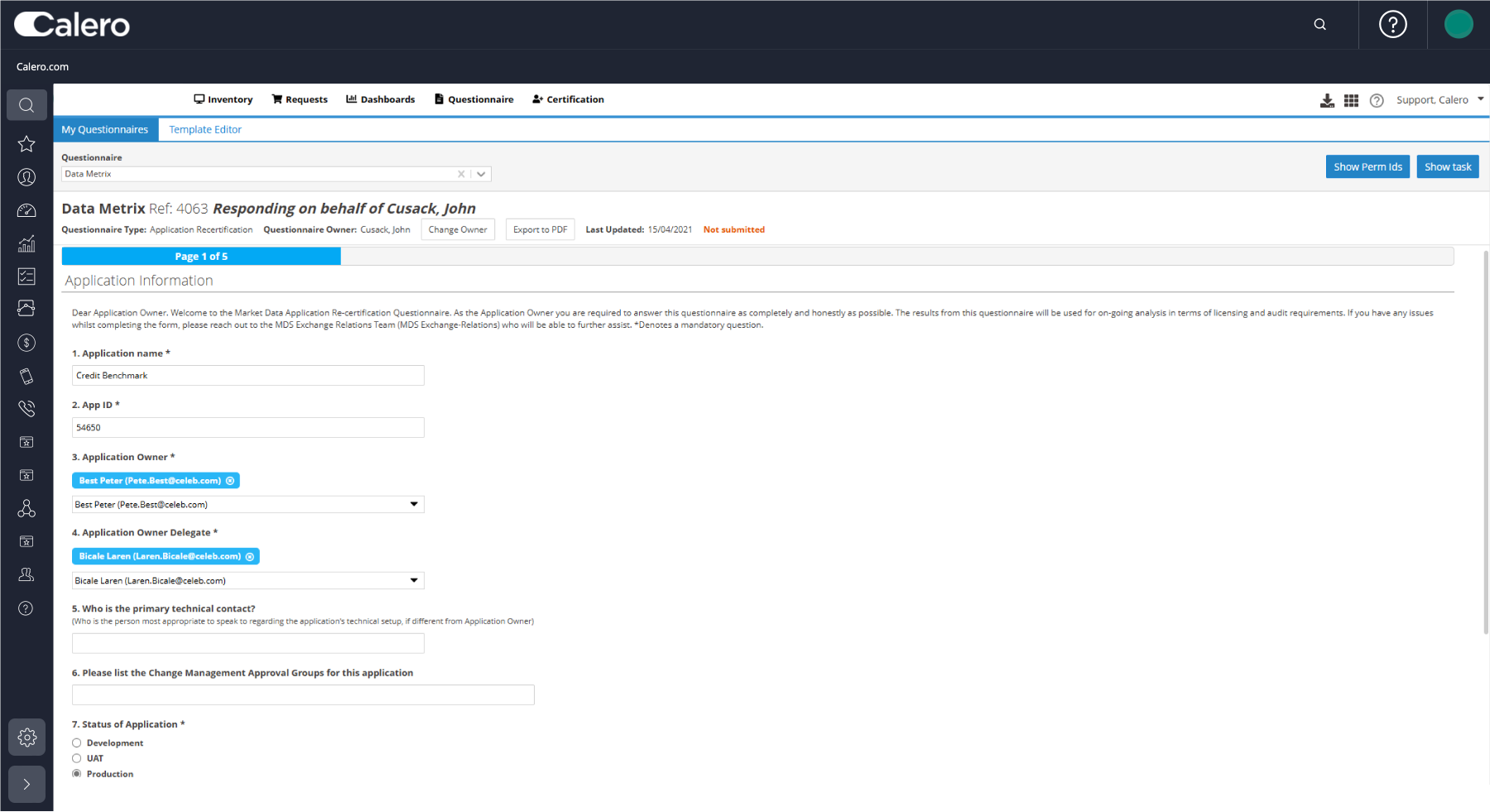Market Data Management | Calero