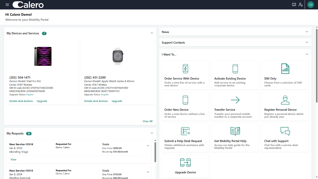 Secure Enterprise Mobility Management | Calero