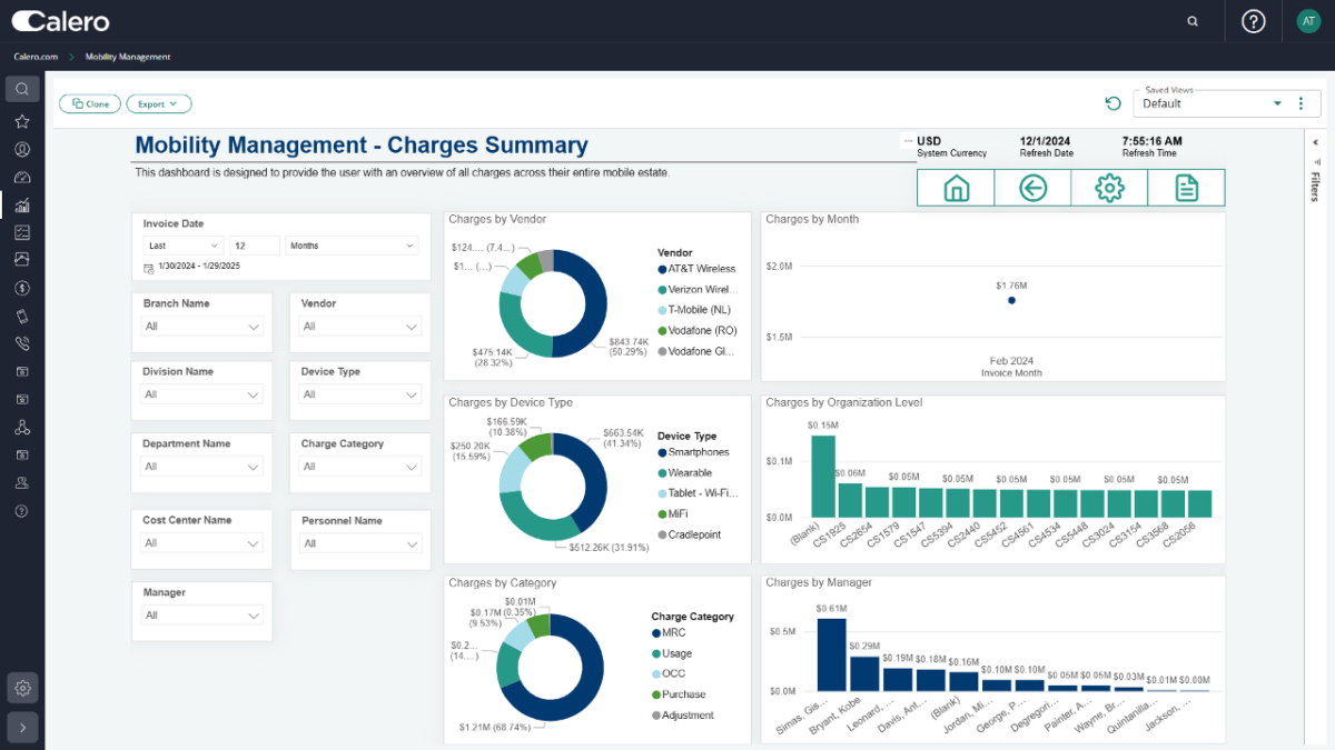 Secure Enterprise Mobility Management | Calero